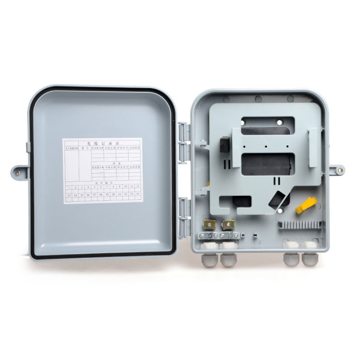 Outdoor 24 core Optical Fiber Distribution Box Small With SC Adapter ...