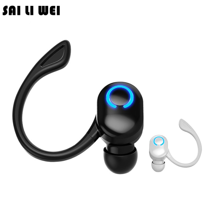 SAI LI WEI W6หูฟังไร้สายกีฬาวิ่งหูไฮไฟสเตอริโอไร้สายเครื่องช่วยฟังเดียว ...