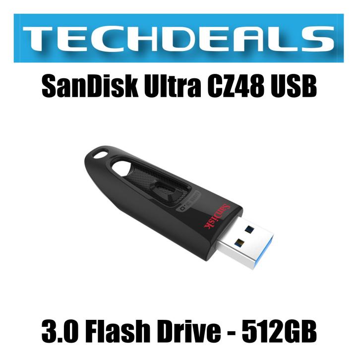SanDisk Ultra CZ48 USB 3.0 Flash Drive - 512GB | Lazada Singapore