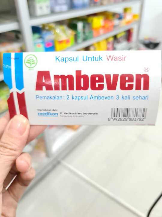 AMBEVEN ISI 10 KAPSUL OBAT WASIR / AMBEIEN / AMBEYEN / AMBEIAN | Lazada ...