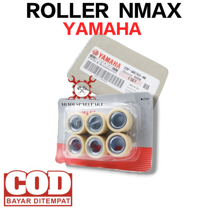 ROLLER SET YAMAHA NMAX / N-MAX / AEROX 155 ROLER LOLER WEIGHT SET N MAX ...