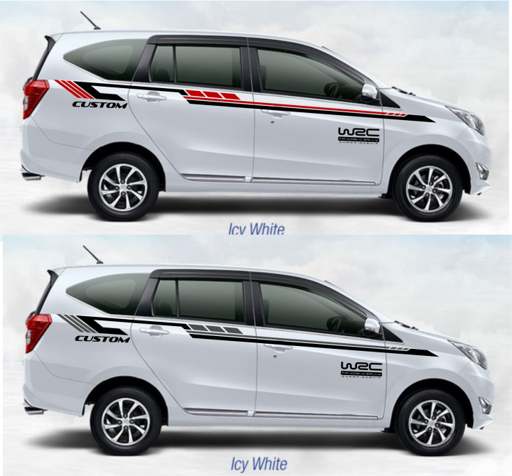Stiker Mobil Sigra Sticker Cutting Calya Variasi Setiker avanza xenia ...