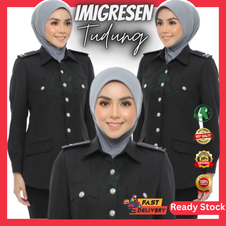 Tudung Imigresen /Tudung Uniform/Tudung Kerja Tudung Sarung | Lazada