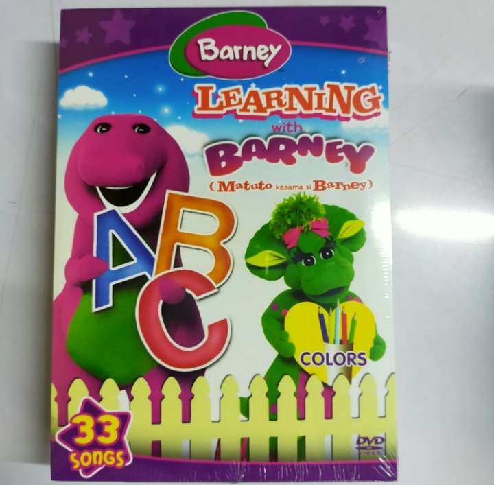 Barney Learning With Barney DVD BOX SET | Lazada PH