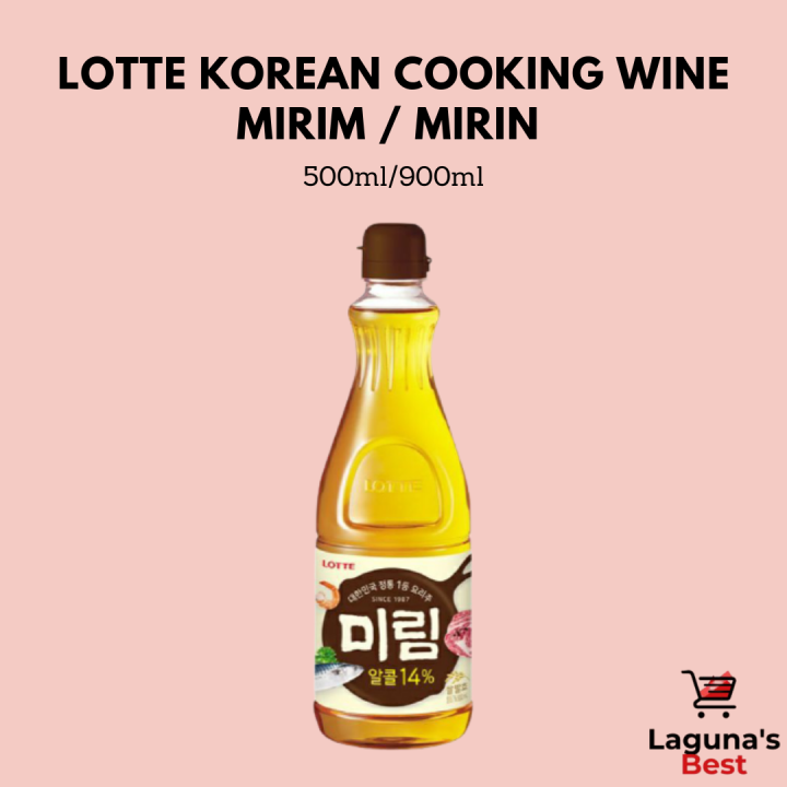 Lotte Cooking Wine Mirim Mirin 500ml/900ml | Lazada PH