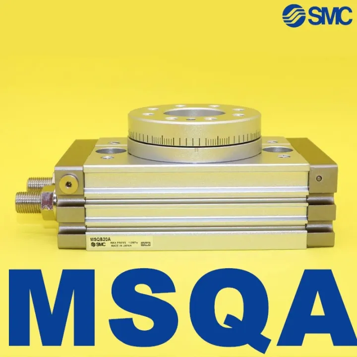 MSQA ใหม่ SMC MSQA10A MSQA20A MSQA30A MSQA50A นิวเมติกกระบอกโรตารี่ ...