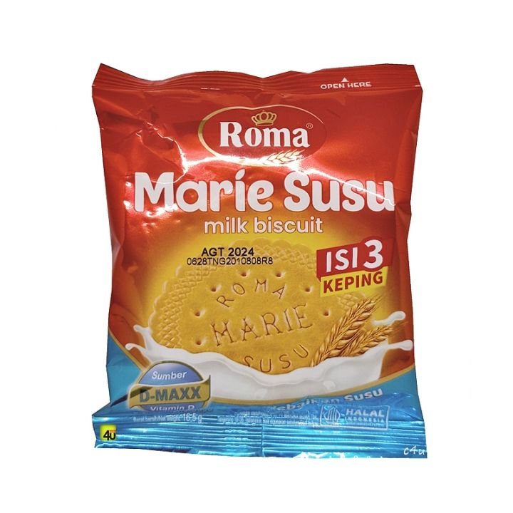 ROMA Biskuit Marie Susu - 1 SACHET | Lazada Indonesia