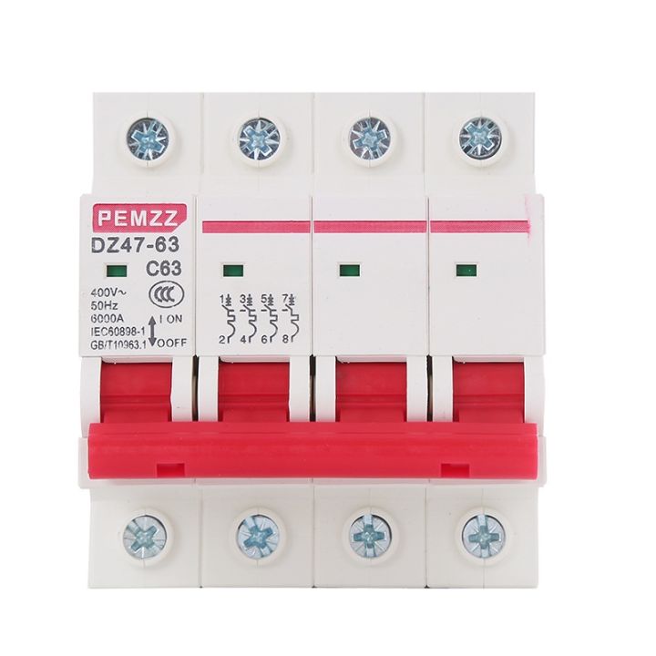[ready stock] COD AC circuit breaker DC circuit breaker 10A 20A 32A 40A 63A 125A 2-pole SPD B ...