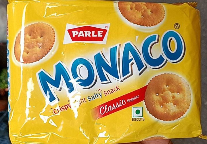 Parle Monaco Salted Biscuits - Classic Regular แพ็ค 200 กรัม Recipe ...