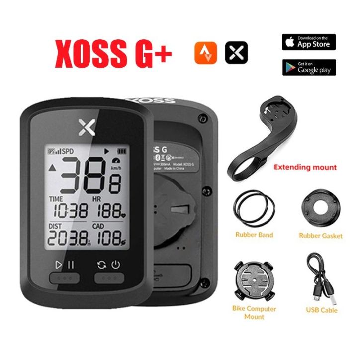 XOSS West Bicycle G+ Wireless GPS Computer for Mtb Digital Cateye ...