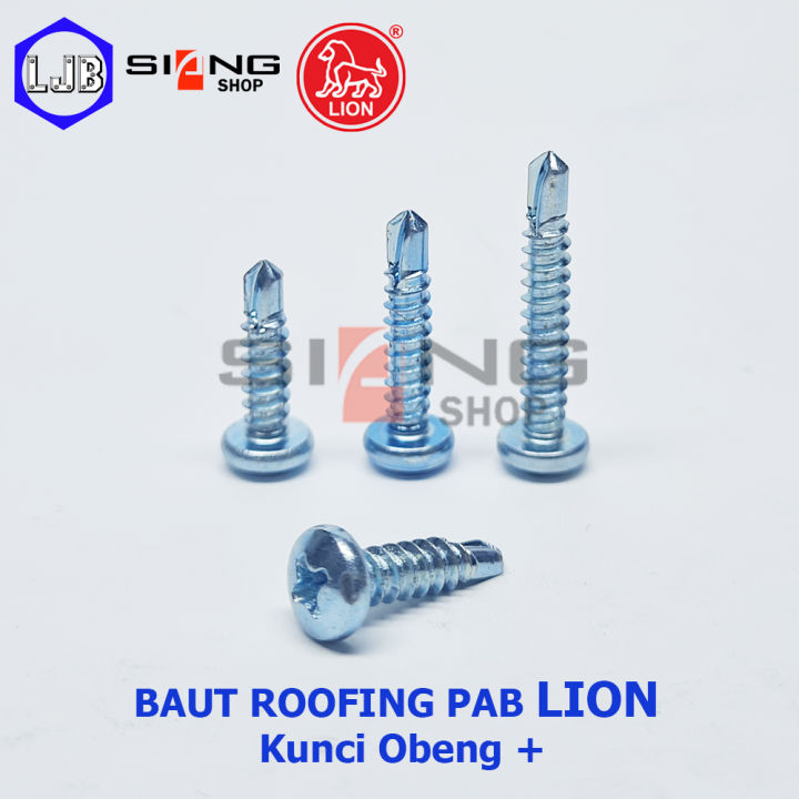 Baut Roofing PAB merk LION | Lazada Indonesia