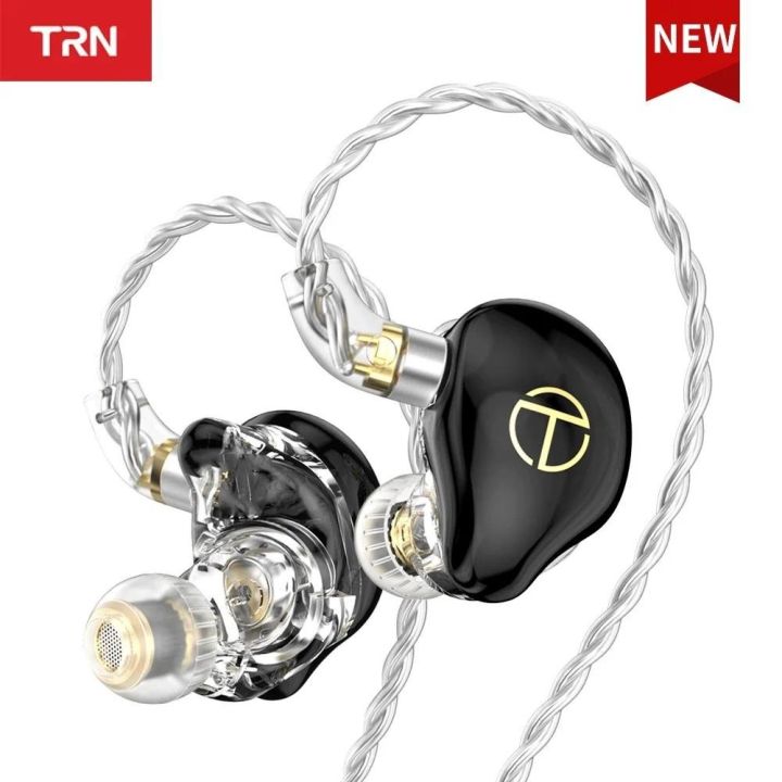 TRN ST7 2DD 5BA Hybrid Earphones Earbud HIFI Sport Noise Cancelling ...