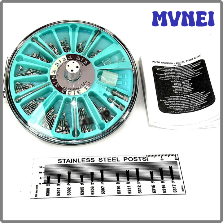 MVNEI Dental Screw Post Titanium Root Canal Treatment Implant Core ...