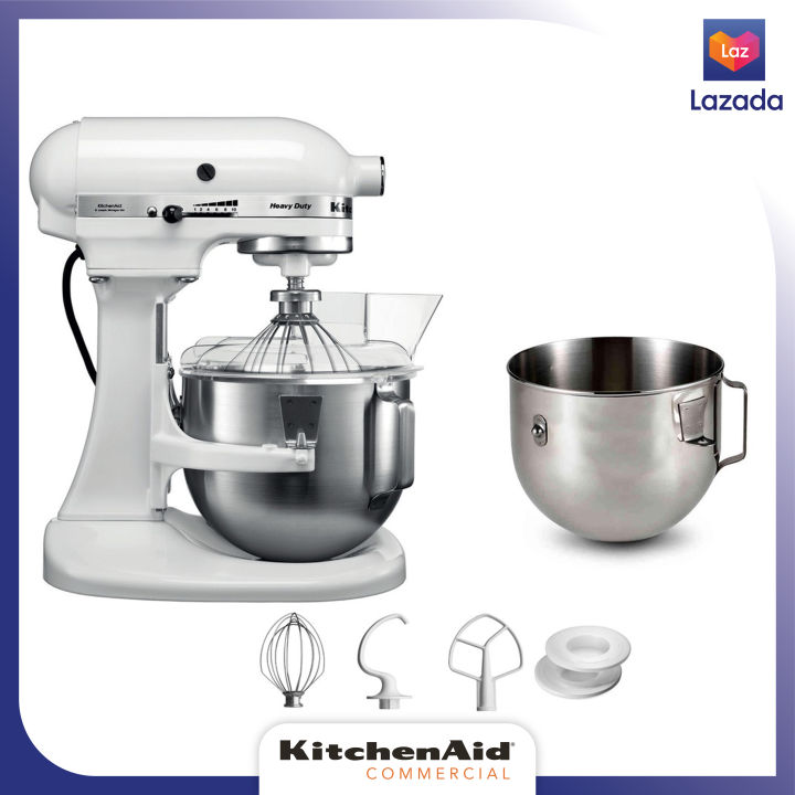 KitchenAid 5KPM50 Stand Mixer 5 Qt 2 Bowls Grey | Lazada.co.th
