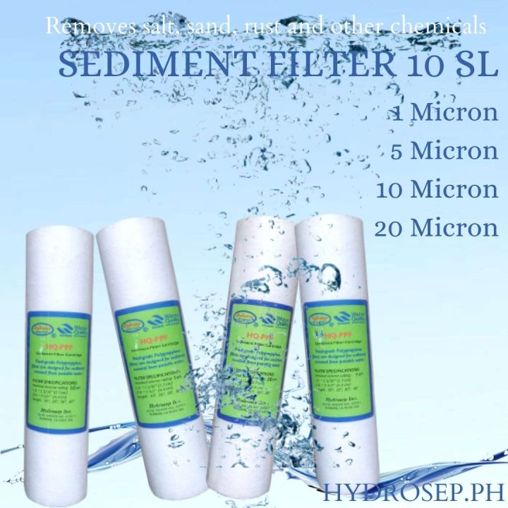 Hydrosep Sediment Filter 10"SL | Lazada PH