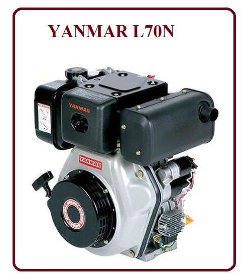 AIR-COOLED YANMAR DIESEL ENGINE L70N (100% ORIGINAL) (MADE IN JAPAN ...