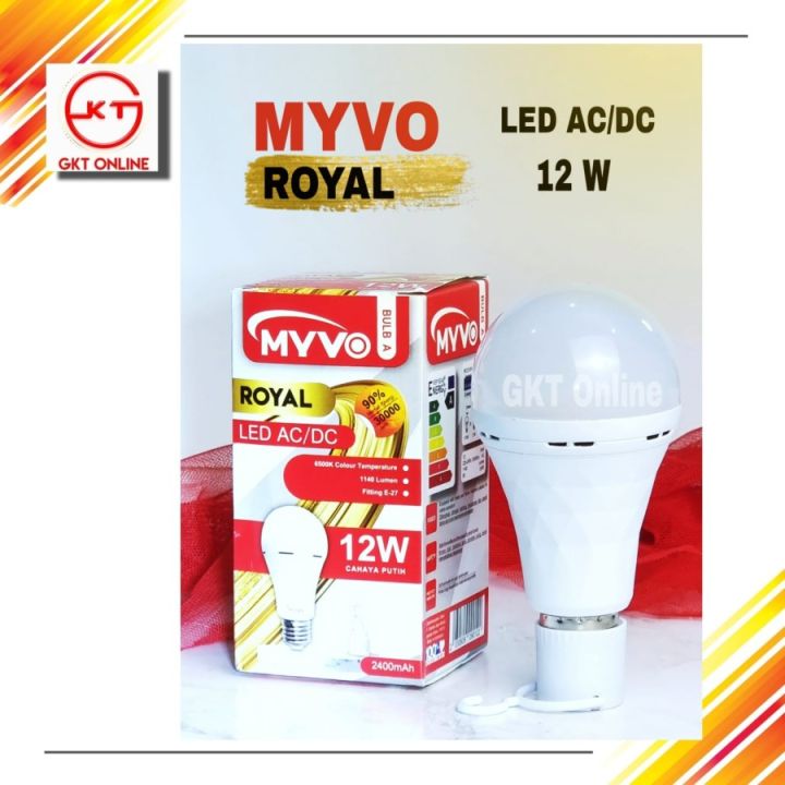 Lampu Emergency LED Bulb Myvo Royal 12 Watt | Lazada Indonesia