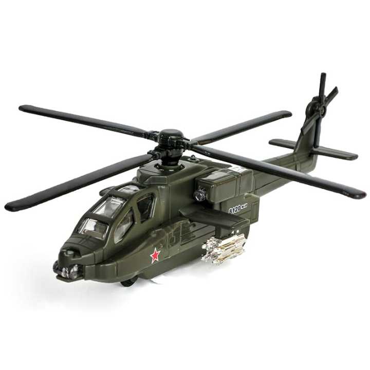 Mainan Helikopter Tarik Combat Apache Army | Lazada Indonesia