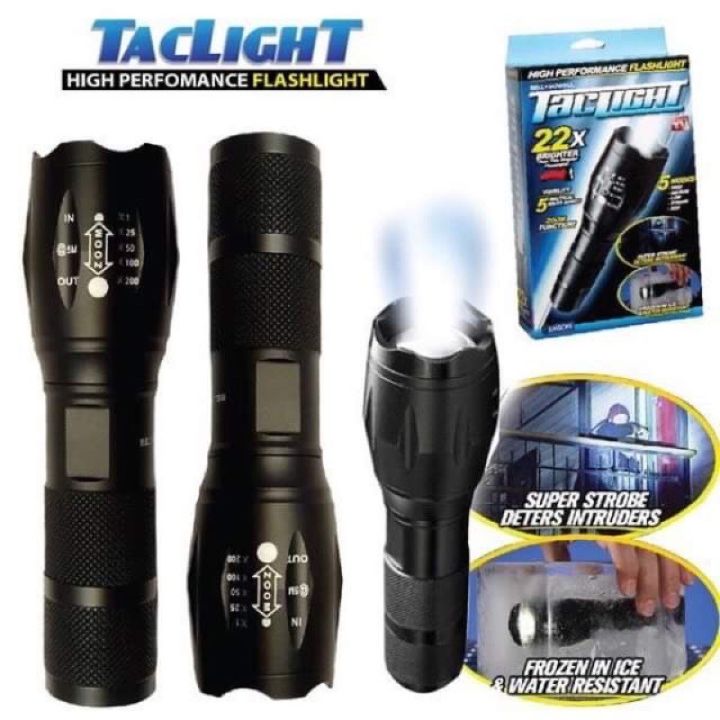 leoph Battery Operation Taclight High Performance Flashlight | Lazada PH