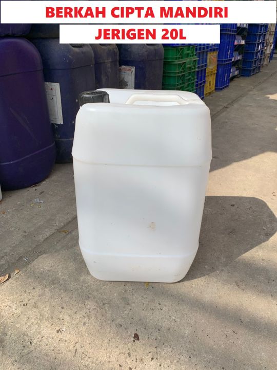 jerigen 20liter Jerigen putih minyak 20kg Derigen 5liter Drigen Putih ...