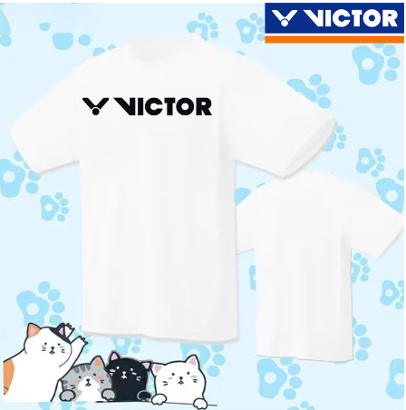 Victor 2023เสื้อแบดมินตันแขนสั้นสำหรับทั้งหญิงและชายเสื้อยืดเล่นปิงปอง,เสื้อใส่ออกกำลังกาย ...