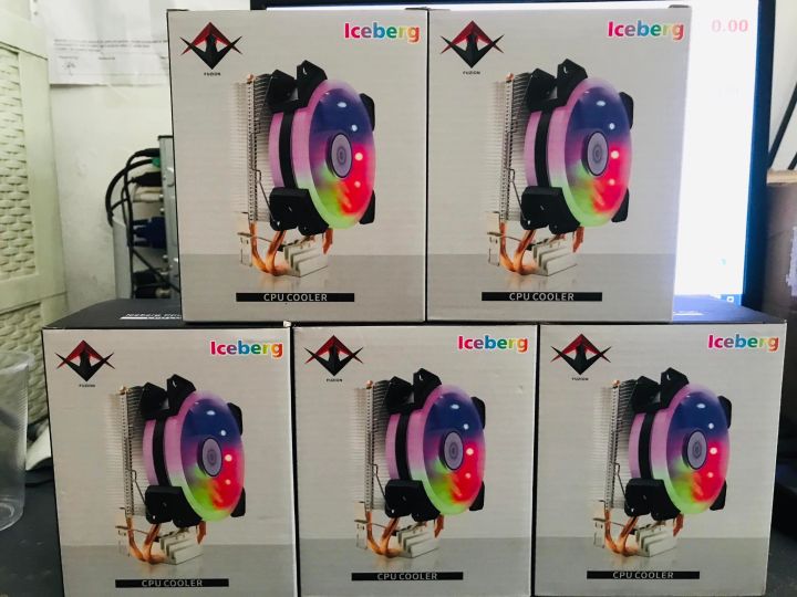 cpu cooler fuzion rgb iceberg | Lazada PH