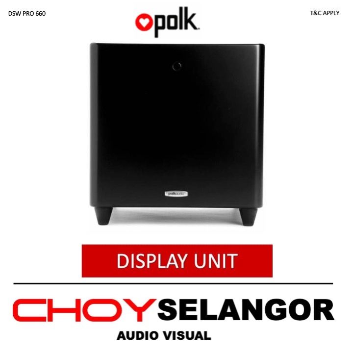 Polk Audio DSW PRO-660 12 Inch Powered Subwoofer Display Unit | Lazada