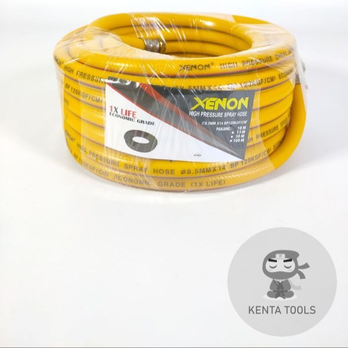 SELANG KOMPRESOR 10M SELANG ANGIN COMPRESSOR HOSE KUNING 120 PSI SELANG ...