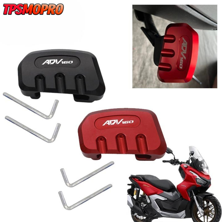 For Honda Adv 160 Adv160 Motorycle Kickstand Cover Stander Pad Enlarger ...