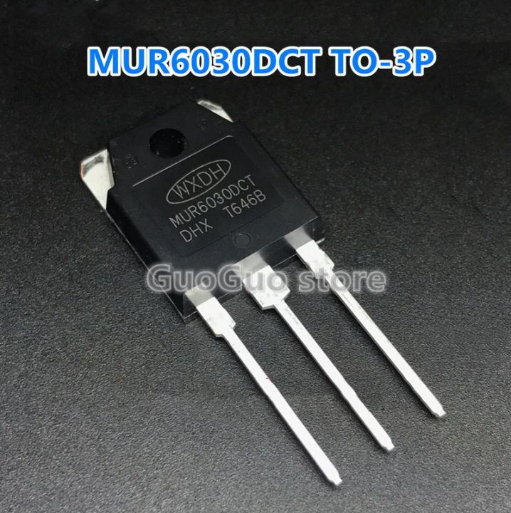 2pcs MUR6030DCT TO-3P MUR6030 TO3P 60A 300V inverter welding machine ...