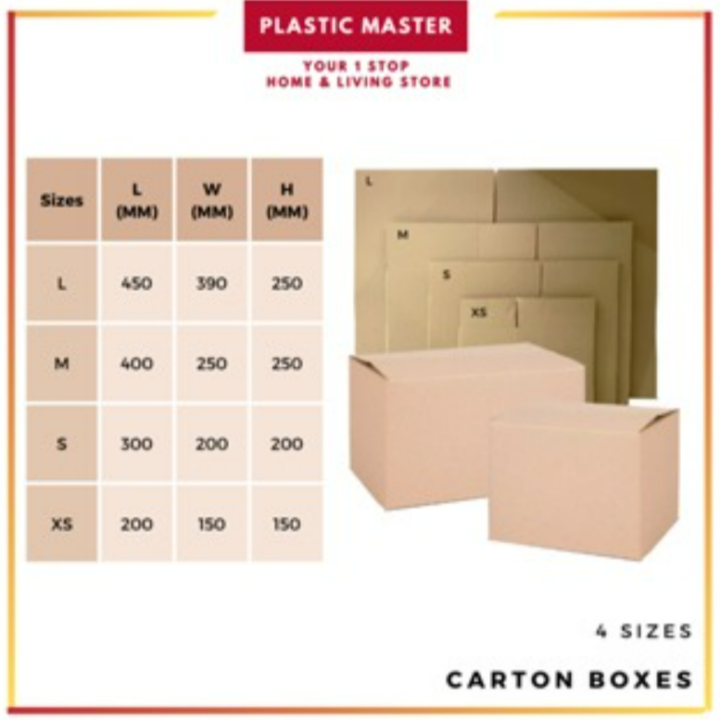 Carton Box Packaging Box Kotak Packing Gift Box Paper Box Organization ...