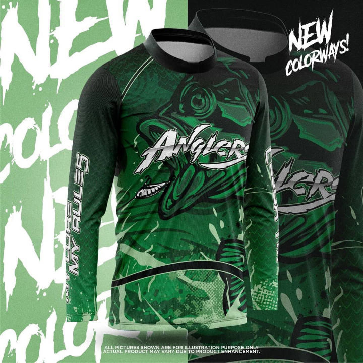 2025 HYS Hot Sale Fishing 3D Printed T-Shirt Men ANGLER Casual Outdoor ...