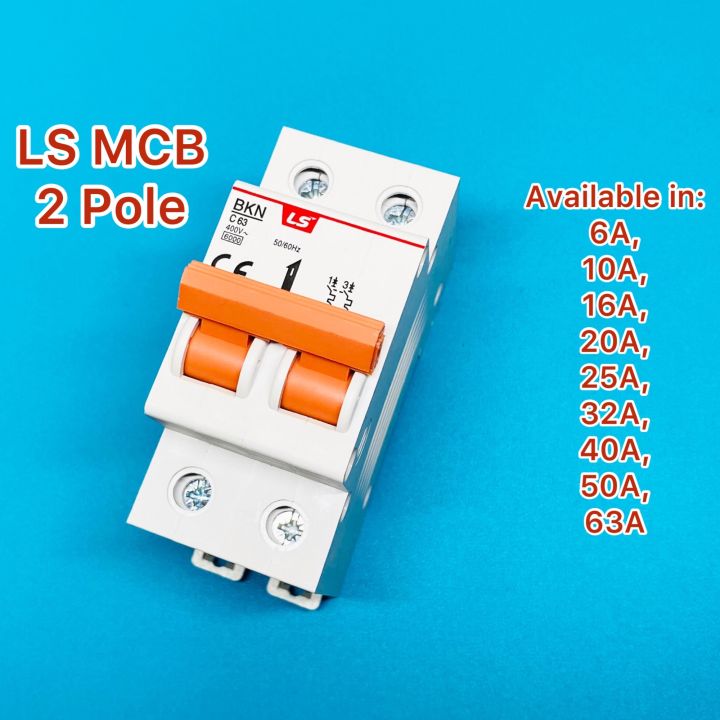 LS 2 Pole MCB Miniature Circuit Breakers | Lazada PH