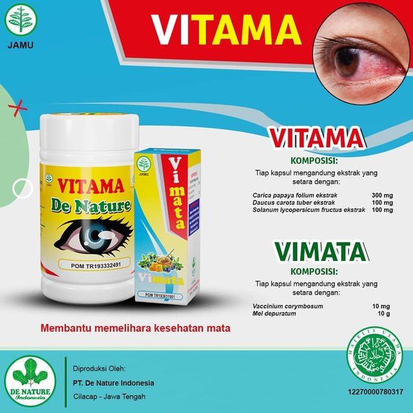 VITAMA DE NATURE OBAT MATA HERBAL MATA MINUS KATARAK RABUN JAUH RABUN ...