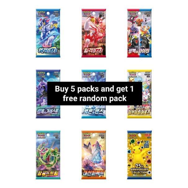 【Ready Stock】Original PTCG Pokemon TCG Cards Booster Pack | Lazada