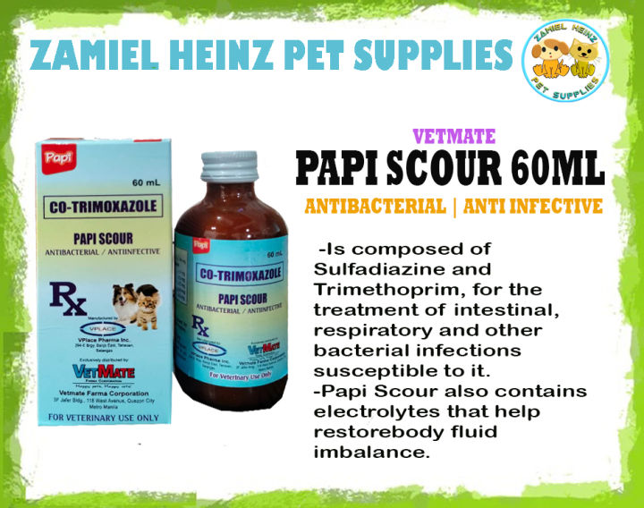 PAPI SCOUR 60mL CO-TRIMOXAZOLE | Lazada PH