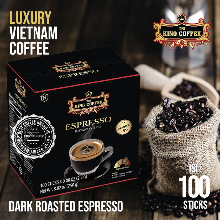 King Coffee Espresso isi 100 Stick Premium Coffee Strong Kopi Vietnam ...