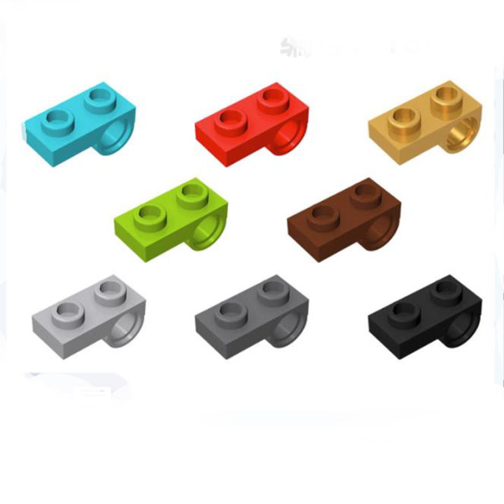 10Pcs MOC Parts 18677 Plate Special 1 x 2 with Pin Hole Compatible ...