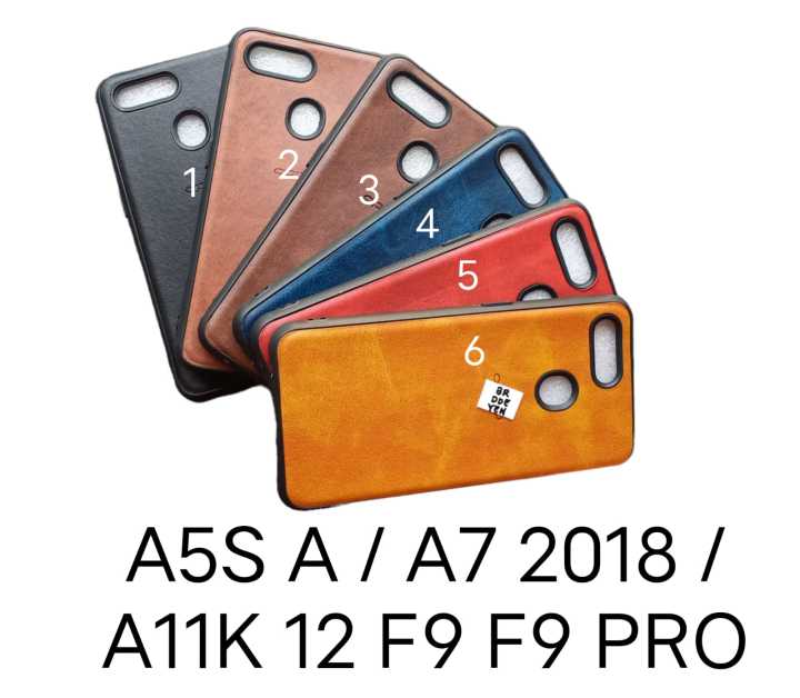 Case Oppo A5S . Oppo A7 . Oppo A12 . Oppo A11K case leather soft case ...