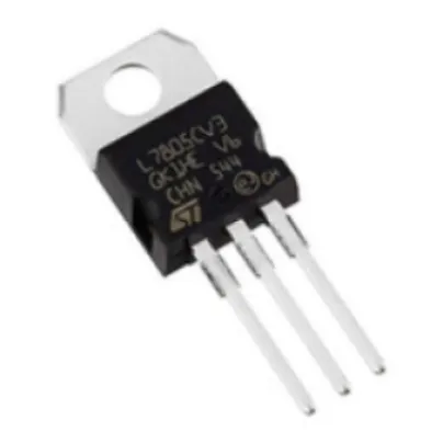 TRANSISTOR REGULATOR 7805 L7805 LM 7805 CV TR IC PSU REGULATOR ASLI ...