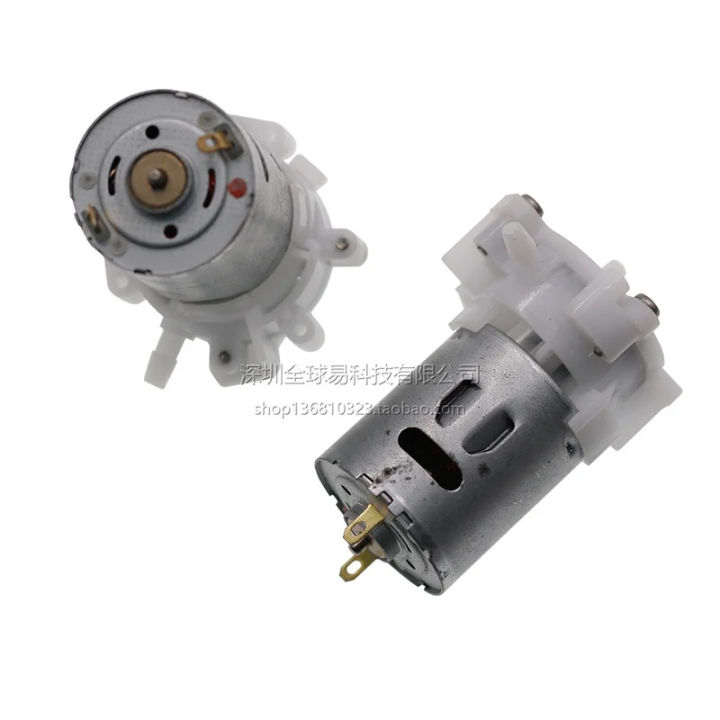 Micro water motor gear pump DIY small oil pump self priming pump RS ...
