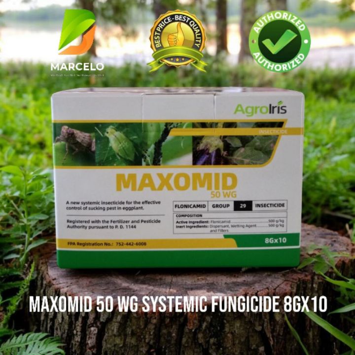 Maxomid 50 WG Insecticide Flonicamid 8X10G | Lazada PH