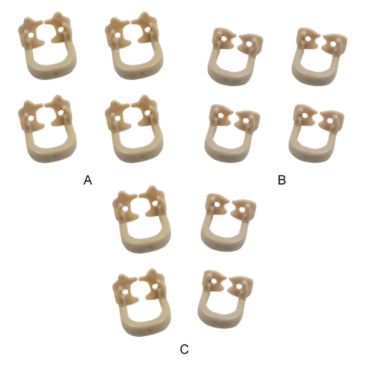 Premium Autoclavable Barrier Clips For Molar Teeth Lab 1 Molar Teeth ...