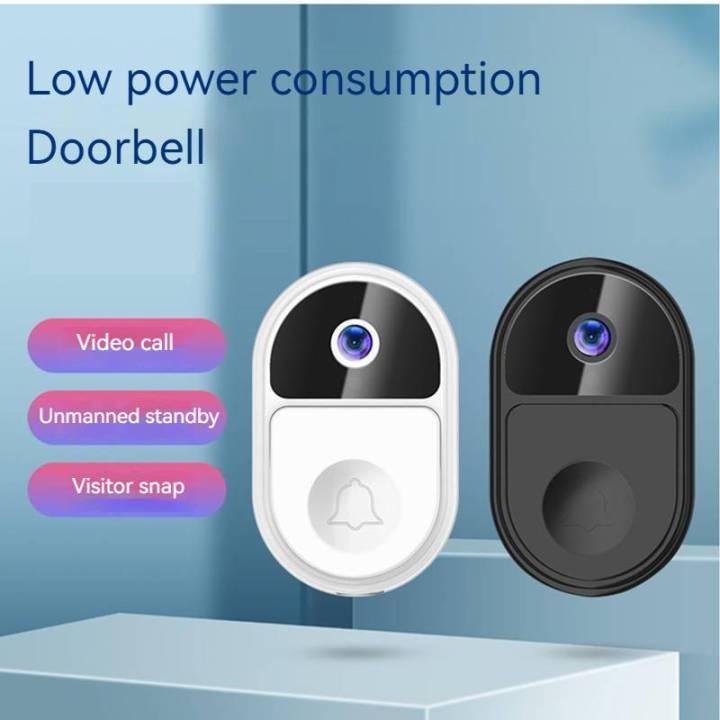 V8 Video Doorbell Home Electronic Peephole Wireless Mobile Phone Remote ...