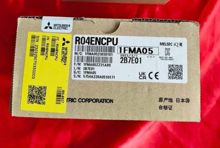 NEW Mitsubishi R04ENCPU MELSEC iQ-R Series Sequencer CPU Unit (4096 ...