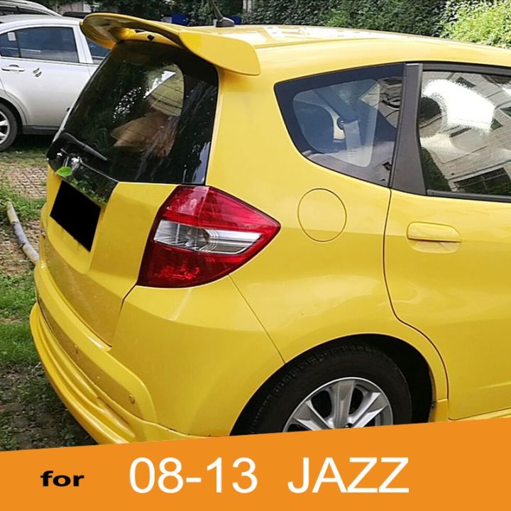 xps JAZZ 08-13 ABS Plastic Rear Wing Spoiler for Honda JAZZ 2008 2009 ...