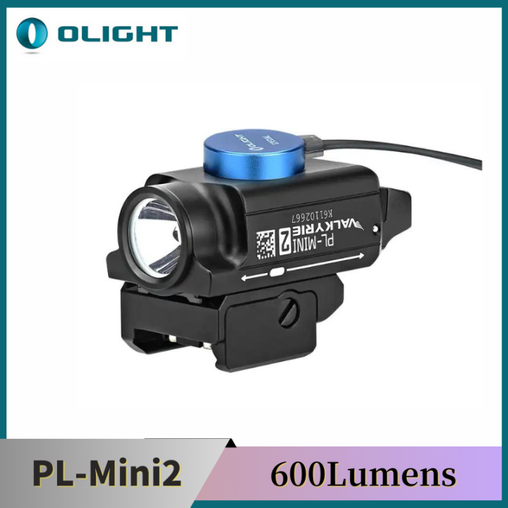 Olight PL-MINI 2 Valkyrie 600-lumen Rechargeable Tactical Flashlight ...