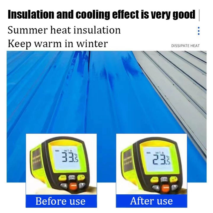 LAIMA Color Steel Tile Waterproof Tape Self-adhesive Membrane Roof Leak ...