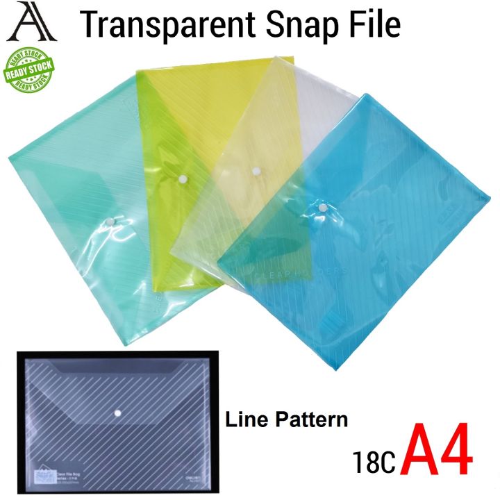 A4 Size File Snap Button Document Transparent Files With Line Texture ...