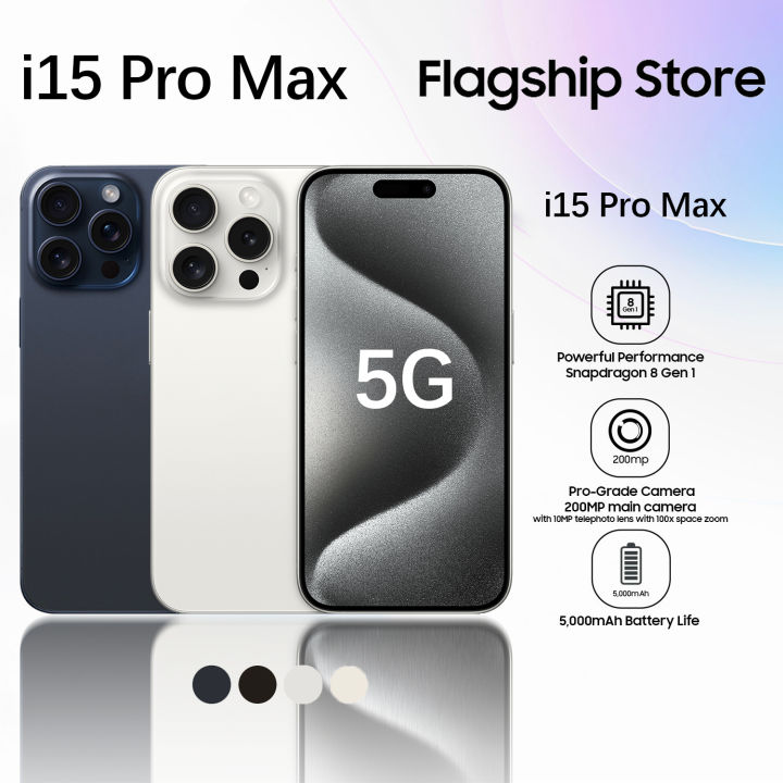 ของแท้100% i15 Max Pro 5G 7.5นิ้ว โทรศัพท์มือถือ แรม16GB รอม512GB Smartphone Android12.0 5G ...